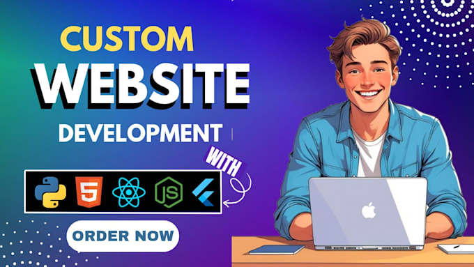 Build full stack website frontend backend custom development by Zenon19 | Fiverr