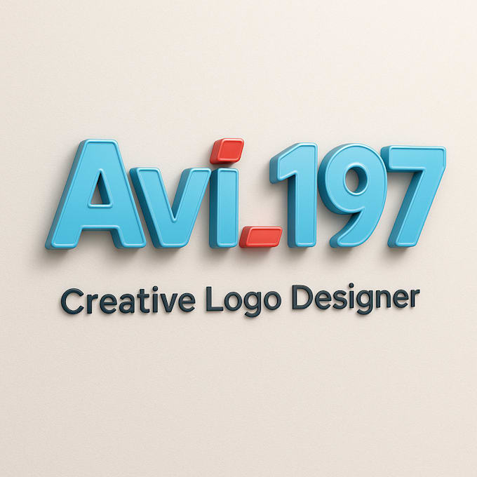 Design stunning 2d and 3d logo for your brand by Arvind_design19 | Fiverr