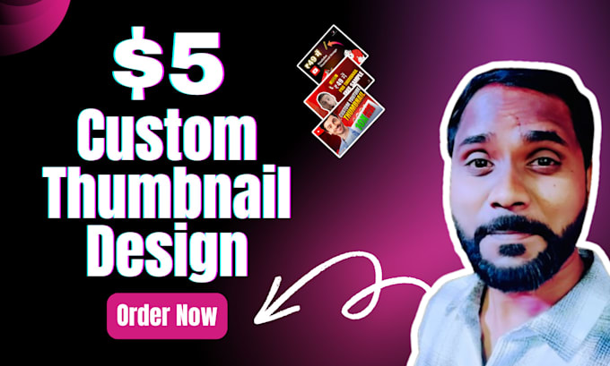 Create youtube thumbnail design by Desidesignninja | Fiverr