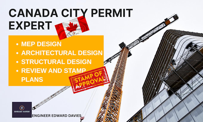 Do architecture, structure, mep design for canada city permits and ...