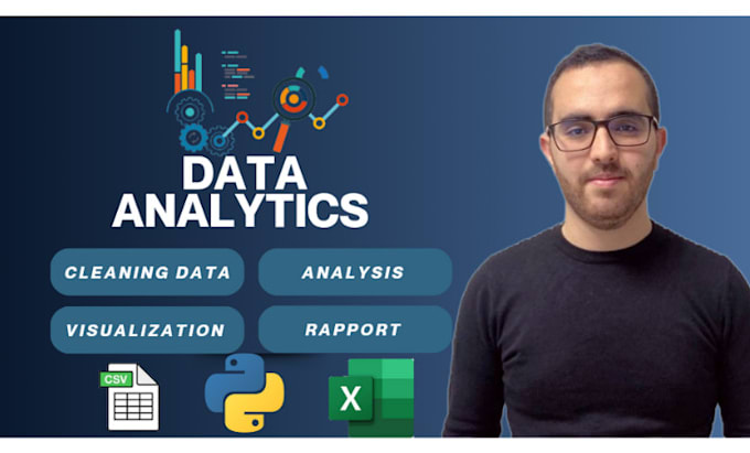 Clean, analyze, and visualize your data using python and pandas by Mohamed_ournani | Fiverr
