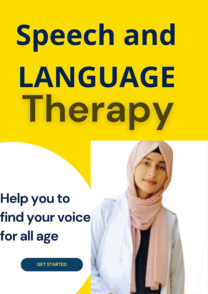 Provide speech and language therapy by Iqrachadher10 | Fiverr