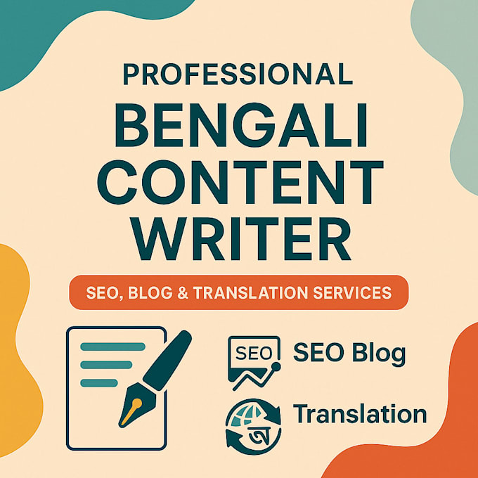 Write seo friendly blog posts and translate english to bengali by Mirza_tareq | Fiverr