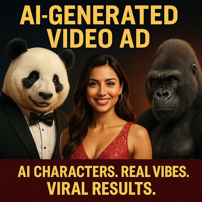 Create viral ai brand ads with realistic digital characters by Satyamdadhich | Fiverr