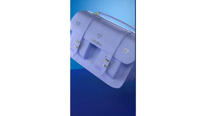 Create 3d bag animation, cgi bag animation, 3d product design, 3d bag ...
