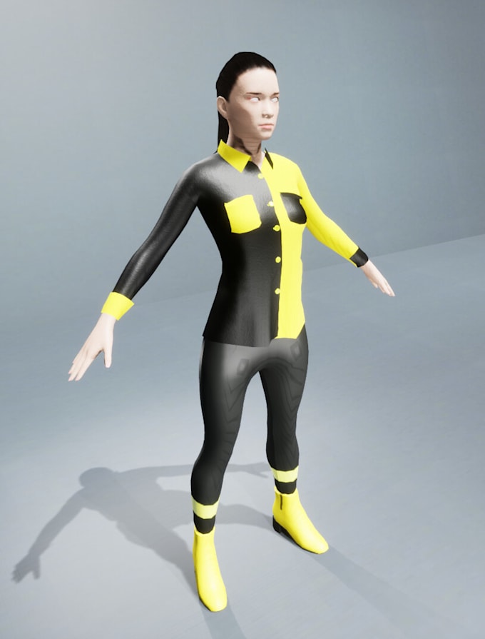 Create and rig humanoid avatars for sims 4, vrchat, vtuber, ue5, cc4 by Classic_jame | Fiverr