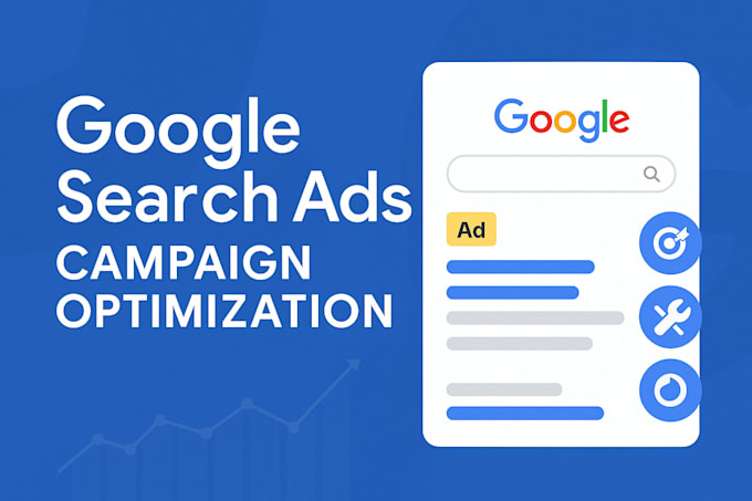 Optimize google search ads campaign for cheap by Stariq1234 | Fiverr