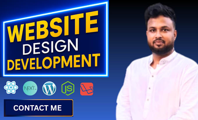Do website development as full stack web developer, php laravel html css by Hasan2025 | Fiverr
