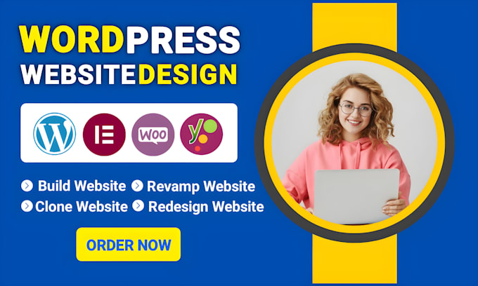 Design, redesign and clone wordpress website using elementor by Wpwebteam4 | Fiverr