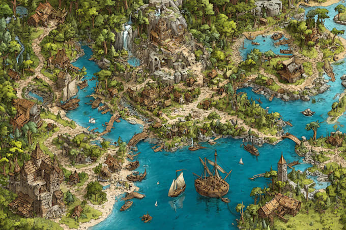 Create your fantasy map, worldmap, battlemap for dnd etc by ...