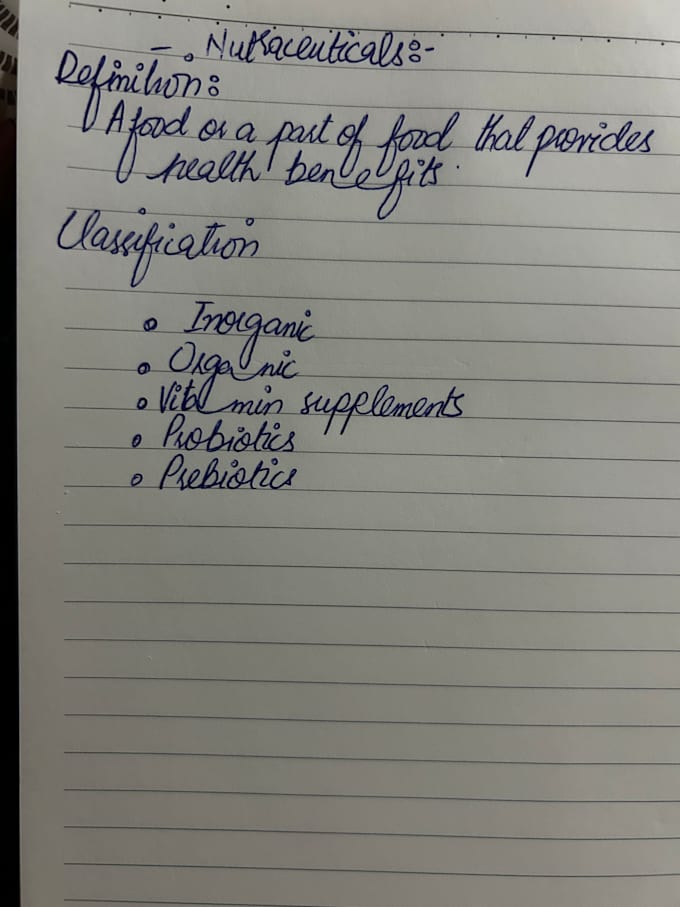 Make handwritten notes for you by Mahhnoorrrx | Fiverr