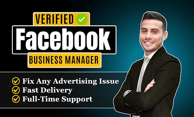 Create verified facebook business manager and ad account by Md_riazul_hasan | Fiverr