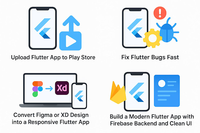 Fix bugs and improve performance in your flutter app by Naeemakmal_15 | Fiverr