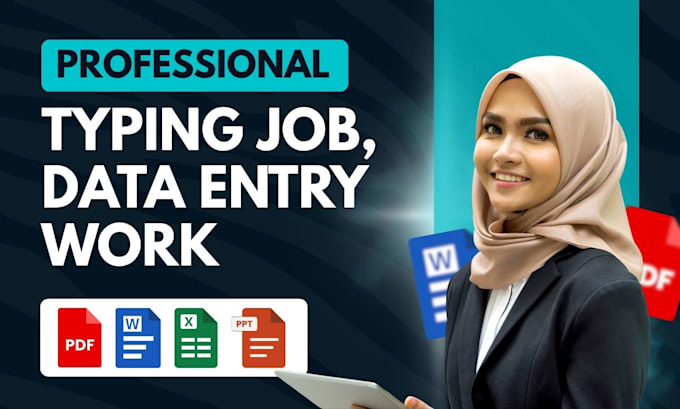 Do fast data entry, copy paste, excel sheet, pdf to excel, google spreadsheet by Samiav | Fiverr