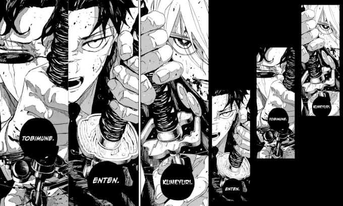 Draw anime manga page comic strip manga panel manga storyboard comic ...