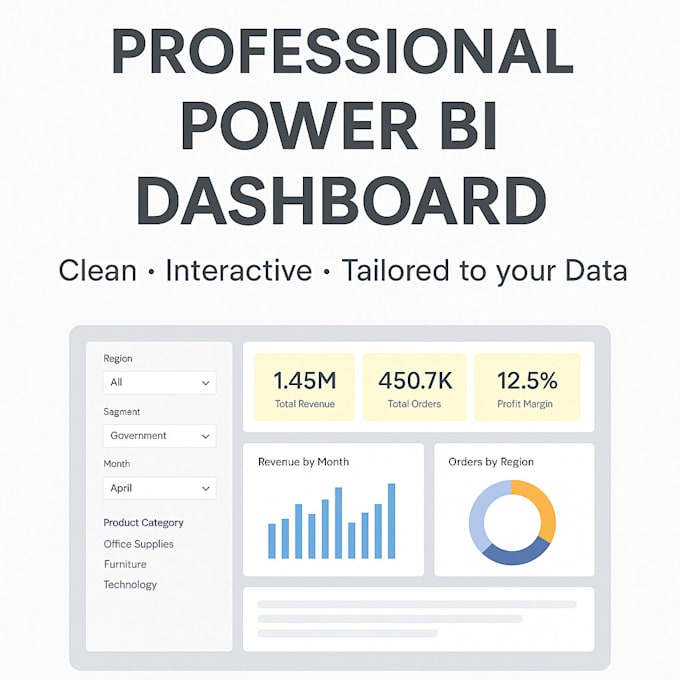 Crear un panel de power bi profesional para tus datos