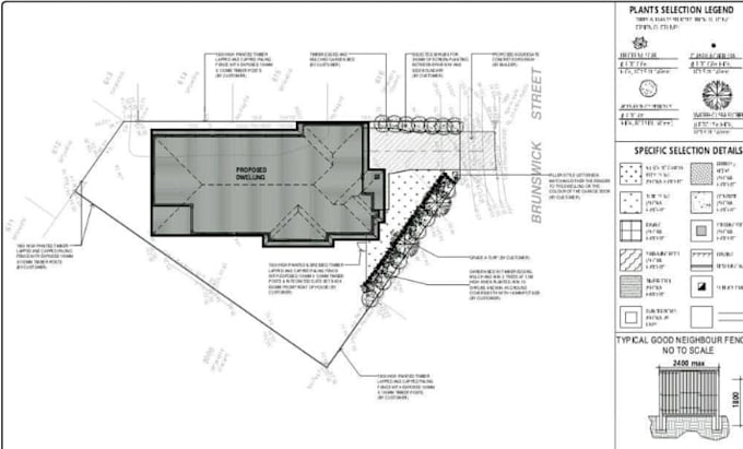 Draw 2d site plan, landscape plan, site plan, landscape architect ...