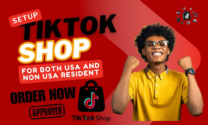 Setup usa tiktok shop manage approve tik tok shop for non usa resident ...
