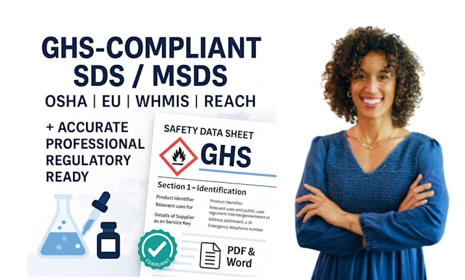 Convert msds to ghs compliant safety data sheet or sds by ...