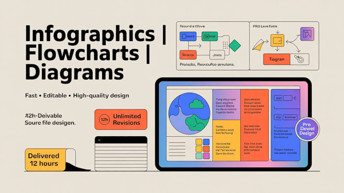Create infographics, flowcharts and diagrams fast by Muller675 | Fiverr