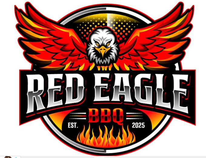 Design a professional modern red eagle logo by Aubrey_dickerso | Fiverr