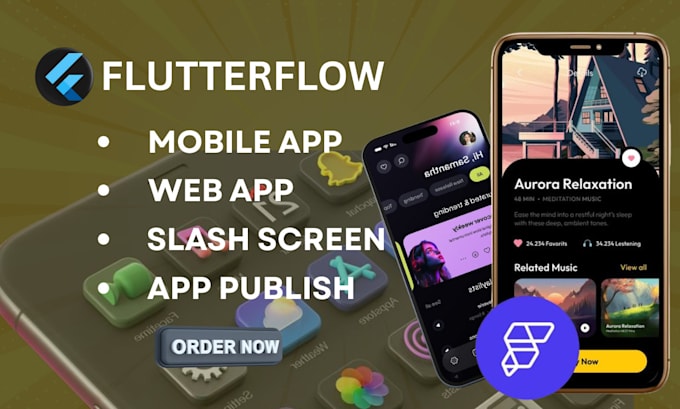 Do flutter mobile app development android ios app development flutter developer by ...