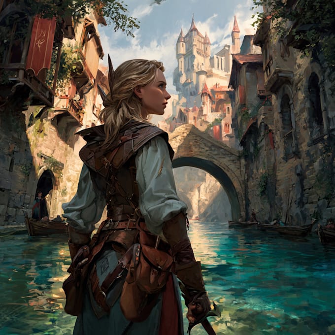 Create pen and ink character drawings and concept art by Ivesonmead ...