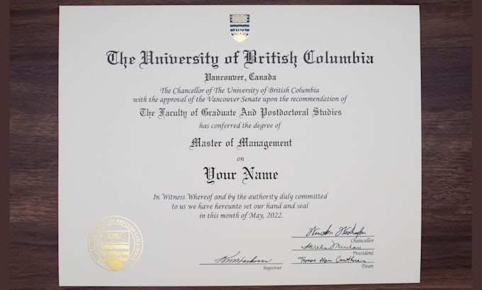 Design college school university degree diploma certificate by ...