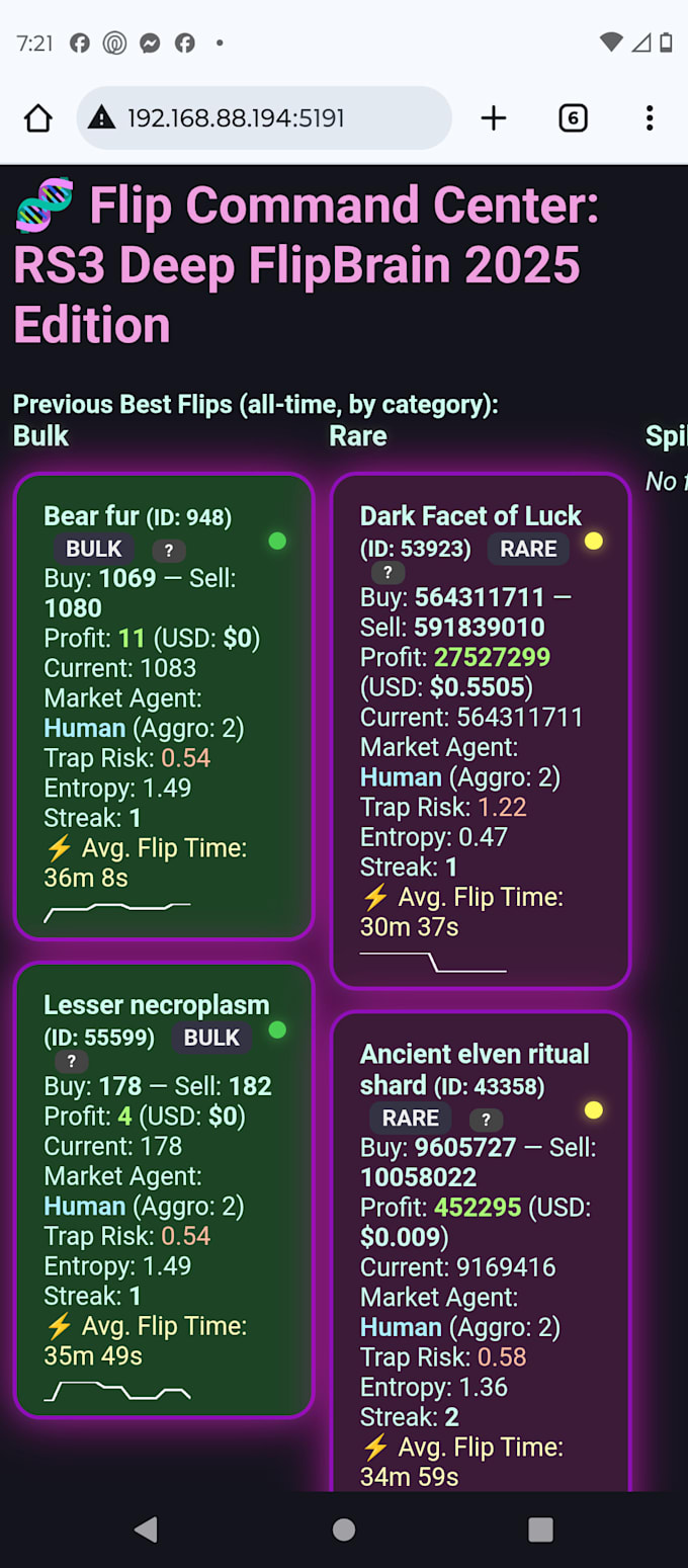 Custom full stack flask apps, python, discord bots with ai, custom runescape bot by ...
