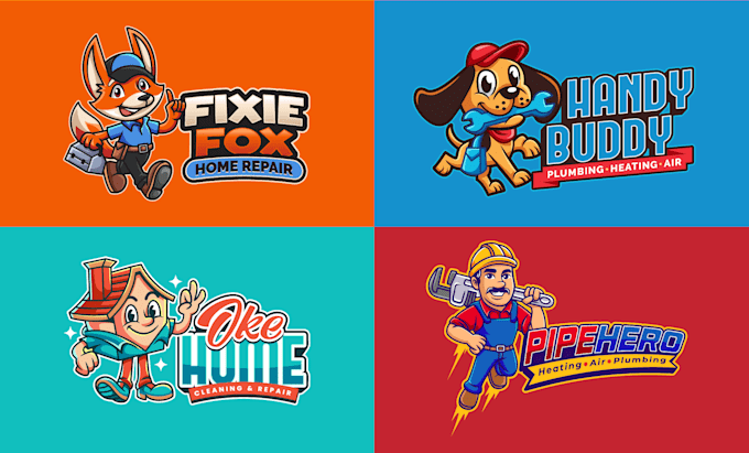 Design a professional mascot logo for home service business by Dinilaku ...