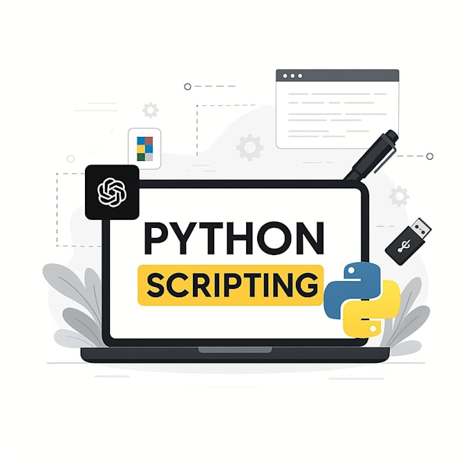 Write clean python scripts to solve your problems by Codewithsani | Fiverr