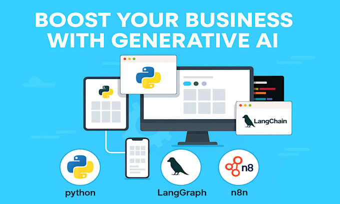 Develop voice ai agents with langchain, langgraph, rag, n8n by Shahriarkhan02 | Fiverr