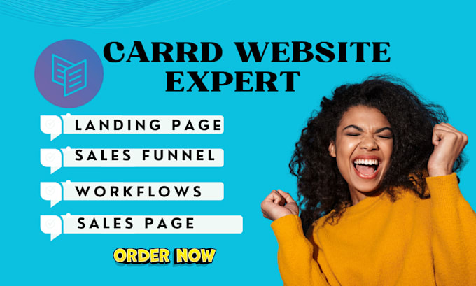 Build carrd landing page design and redesign carrd website carrd ...