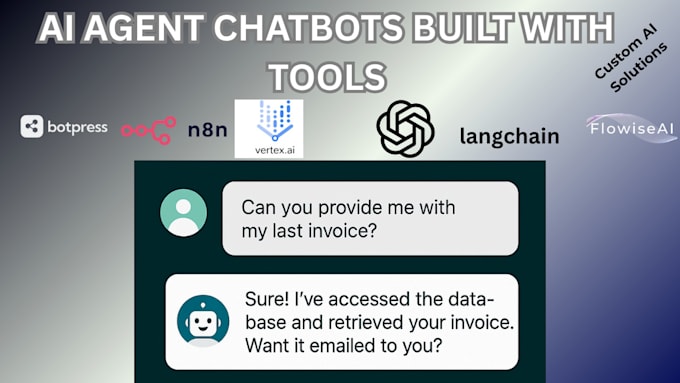 Créer un agent chatbot ai avec openai, langchain, vertex ai, n8n, botpress