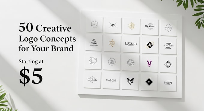 Design 50 creative and unique logo ideas for your brand or business by ...