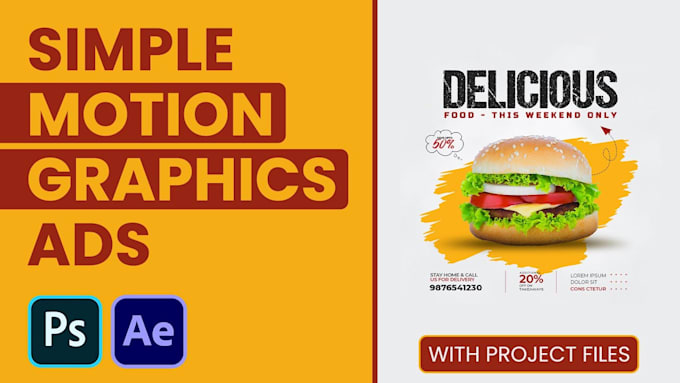 Create eye catching motion graphics and video editing for your brand by ...