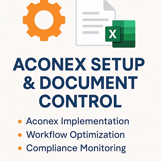Set up, manage, and optimize your aconex document control system w team training by Iyuzer | Fiverr