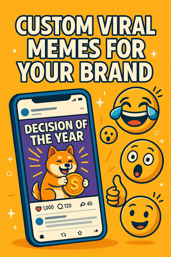 Design funny, original memes for your brand or social media by ...