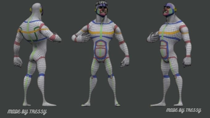 Rig your 3d character for animation in blender, maya, or unity by ...
