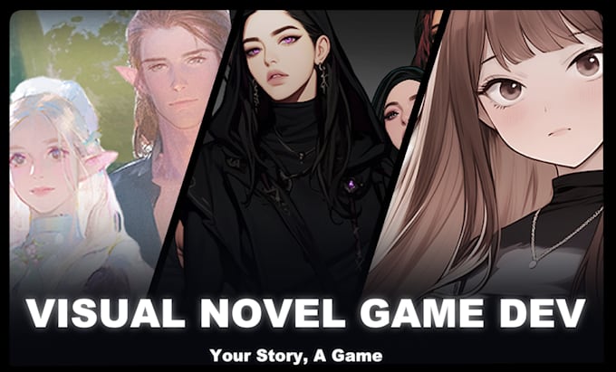 Create mobile visual novel game by Qilliion | Fiverr