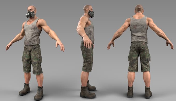 Modèle modulaire stylisé, métahumain, nsfw3d, personnage de survie ...