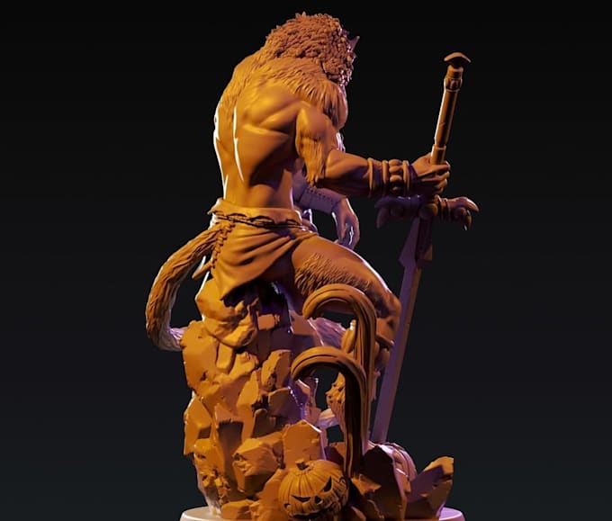 Esculpir modelos, juguetes, figuras de acción y personajes en 3d para ...