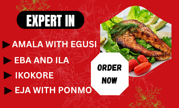 Do amala with egusi eba and ikokore ponmo eja efo riro ads conversion ...