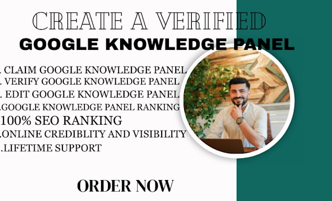 Create a verified google knowledge panel by Adams___gkp | Fiverr