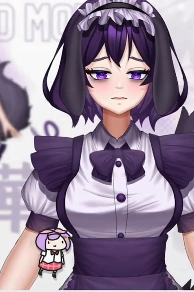 Do custom 3d vtuber model and rigg for vroid, anime, vrchat and ...