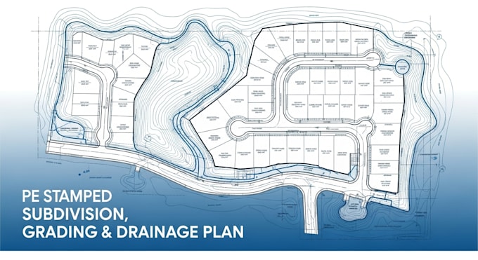 Design and pe stamp subdivision, grading, erosion control and drainage ...