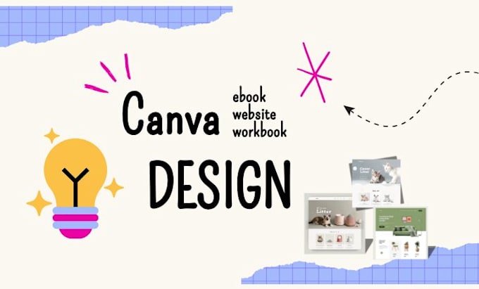 Design canva website, canva ebook, canva workbook by Oluoluwaf | Fiverr