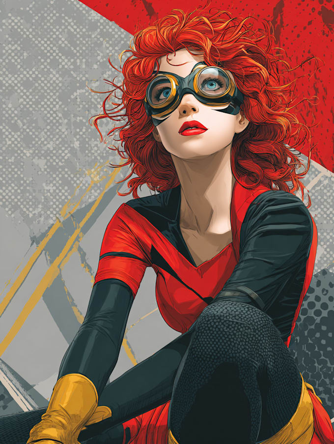 Do comic book illustration with comic book illustrator by Tyreepace ...