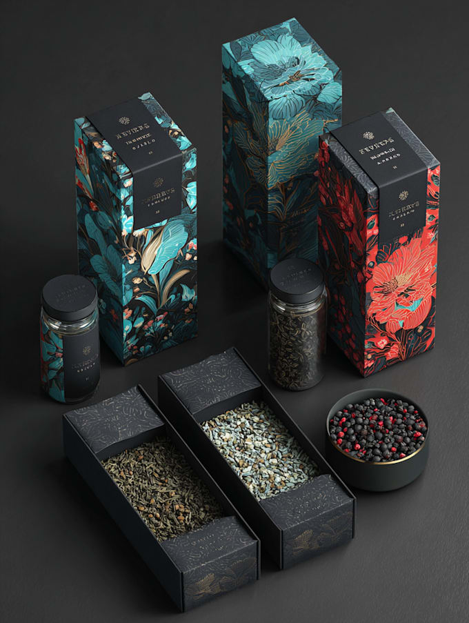 Draw pouch design, food packaging, box packaging by Rosscarl87 | Fiverr