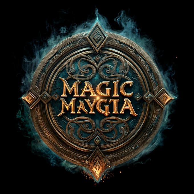 Design a custom fantasy, rpg, game title or logo for your video games ...